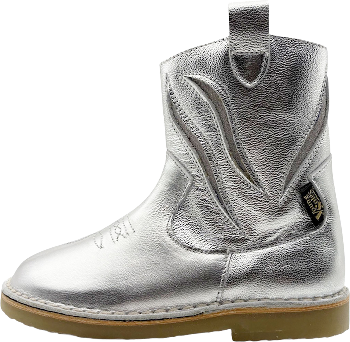 Jessie Kids Cowboy Boot Silver Leather – Young Soles London