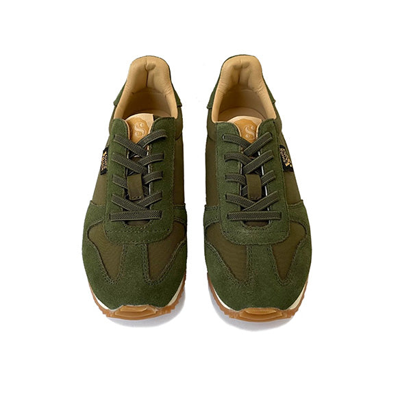 Keegan Kids Sneaker Olive Textile and Suede – Young Soles London